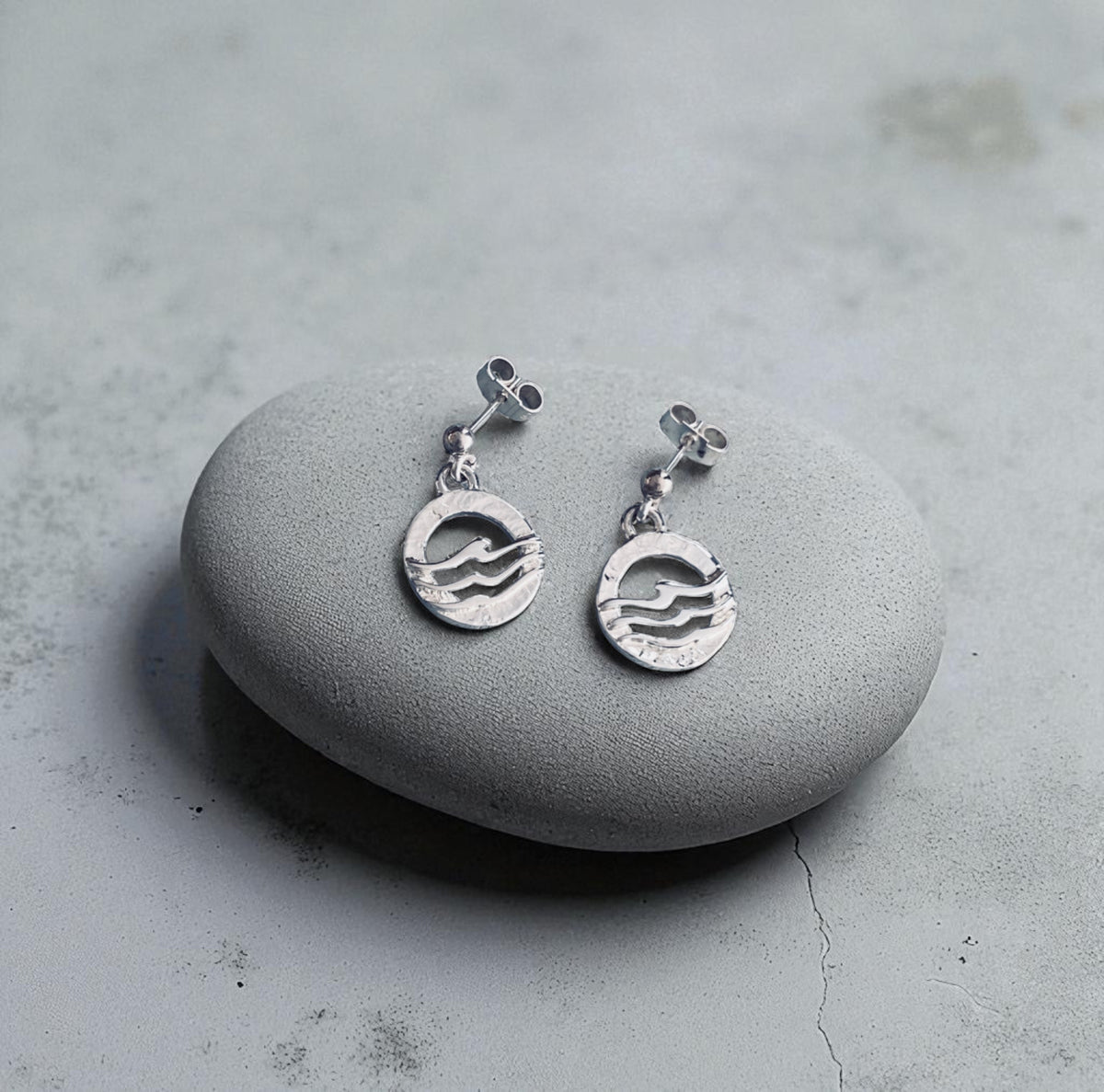 Wave Drop Earrings | Celina Rupp – Celina Rupp Jewellery